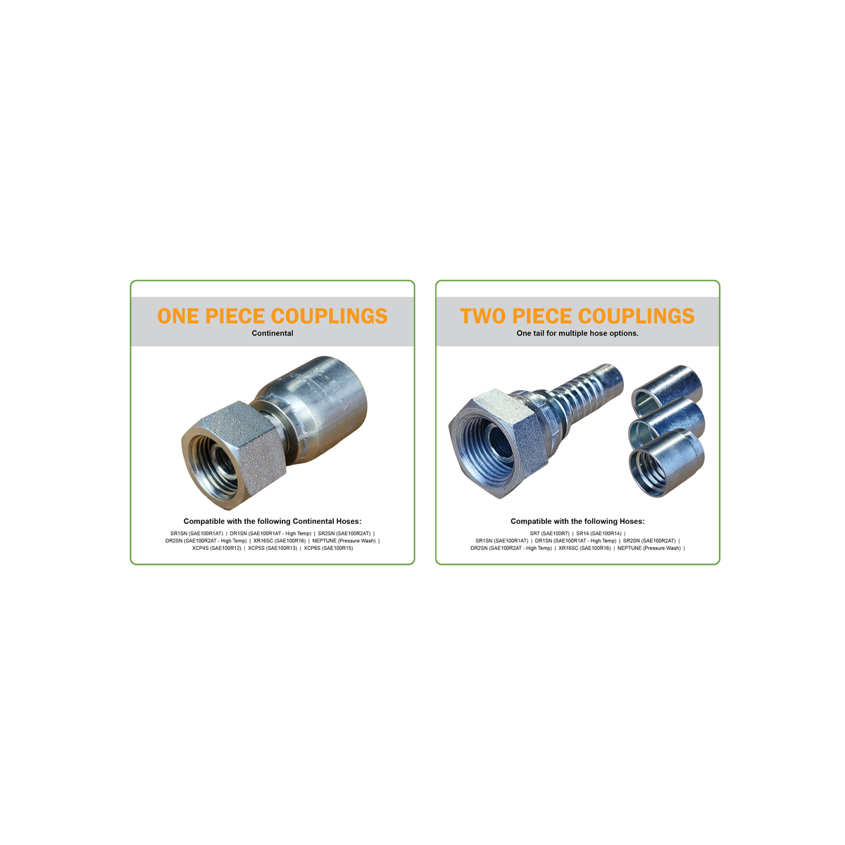 One Piece vs Two Piece Crimp Fittings. Which is best for your business ...